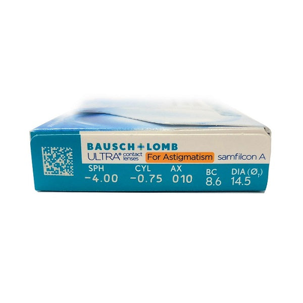 ULTRA Toric (for Astigmatism) 矽水凝膠散光月抛 6片裝 – lens2.hk